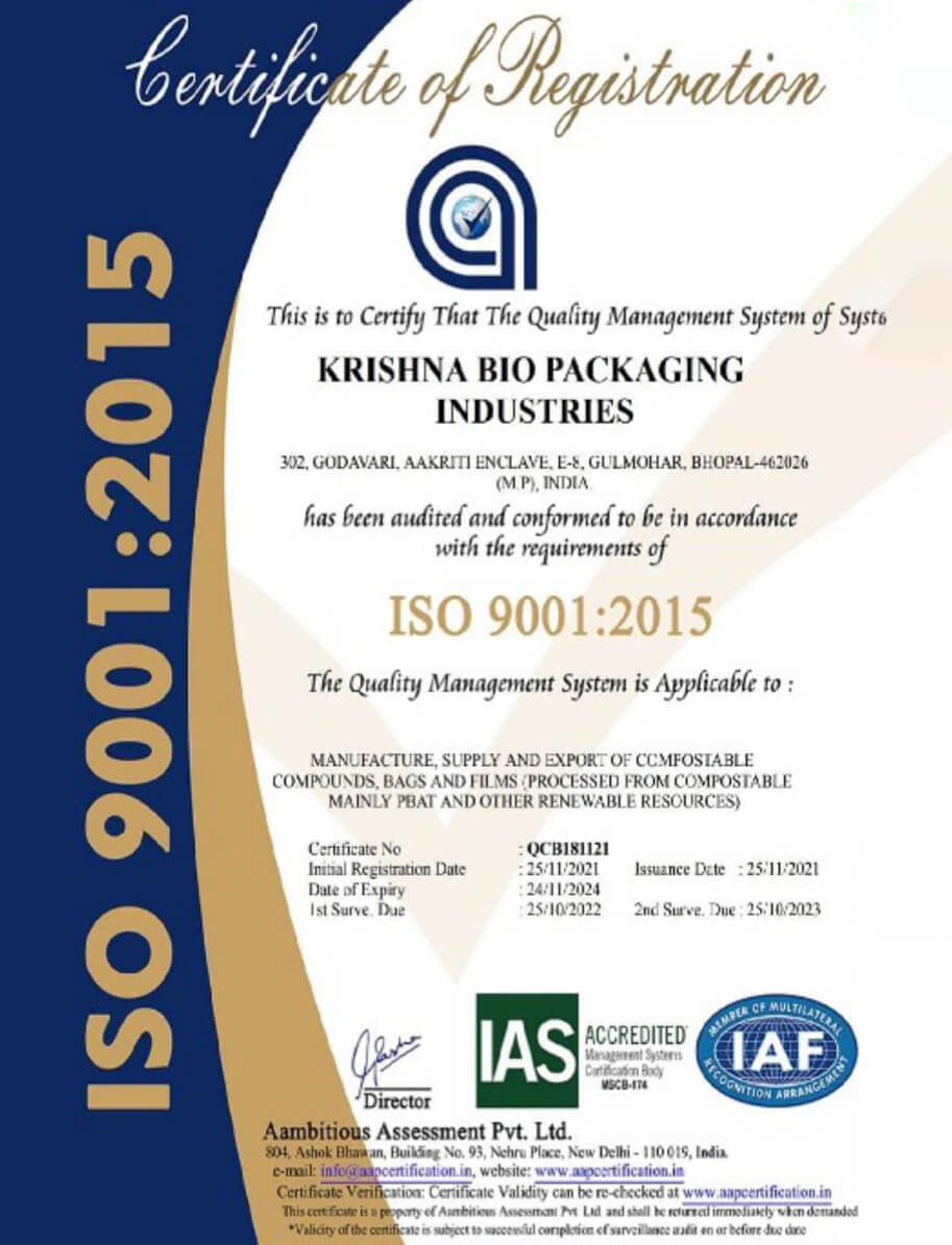 Krishna Bio Packaging Industries - Bhopal